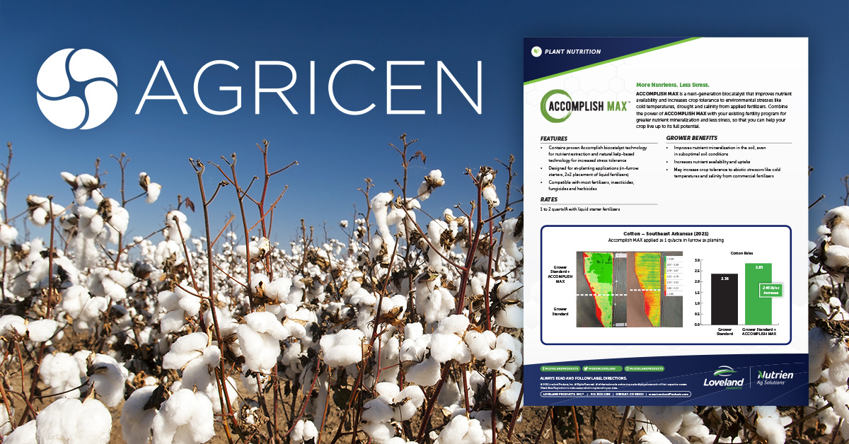 ACCOMPLISH MAX | Cotton Yields | Arkansas Cotton Study